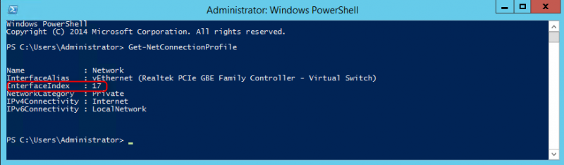 Change the Network Category in Windows Server 2012 with PowerShell ...